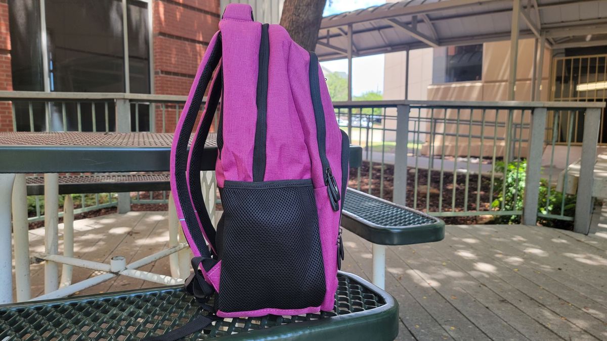 Volher Laptop Backpack review: Barbie pink is in | Laptop Mag