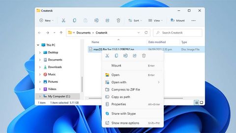 How to mount and run an ISO in Windows 11 | Laptop Mag