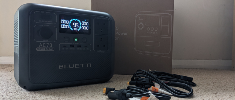 Bluetti AC70 portable power station review | TechRadar