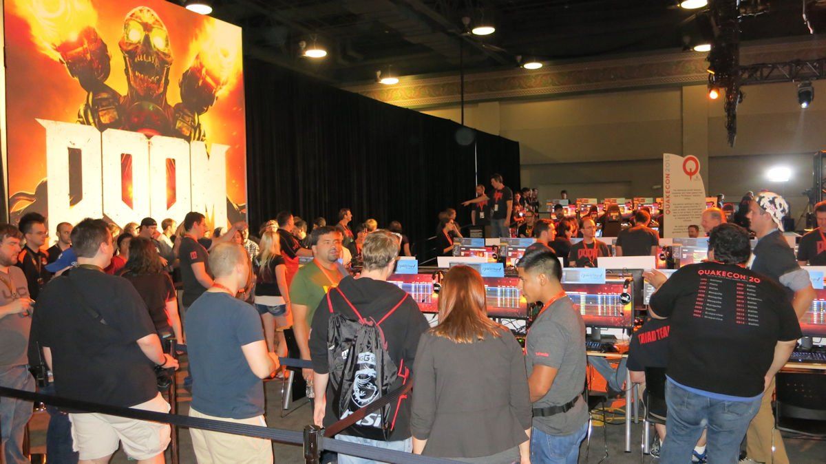 Bloody good DOOM multiplayer impressions from QuakeCon 2015 | Windows ...