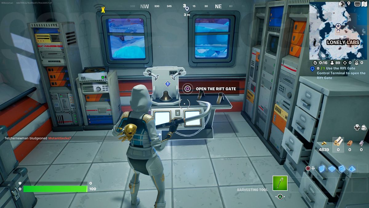 Fortnite Rift Gate: Where is the Laptop and Control Terminal | GamesRadar+