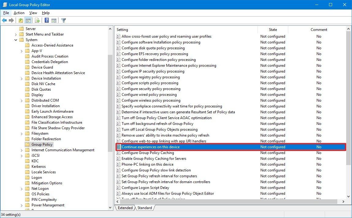 How to disable Shared Experiences on Windows 10 | Windows Central How to disable Shared Experiences on Windows 10 | Windows Central