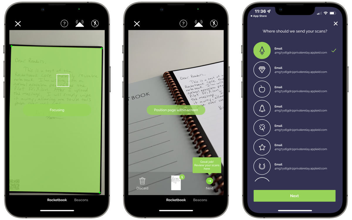 Rocketbook Core Smart Notebook review: Endlessly reusable notebook for ...