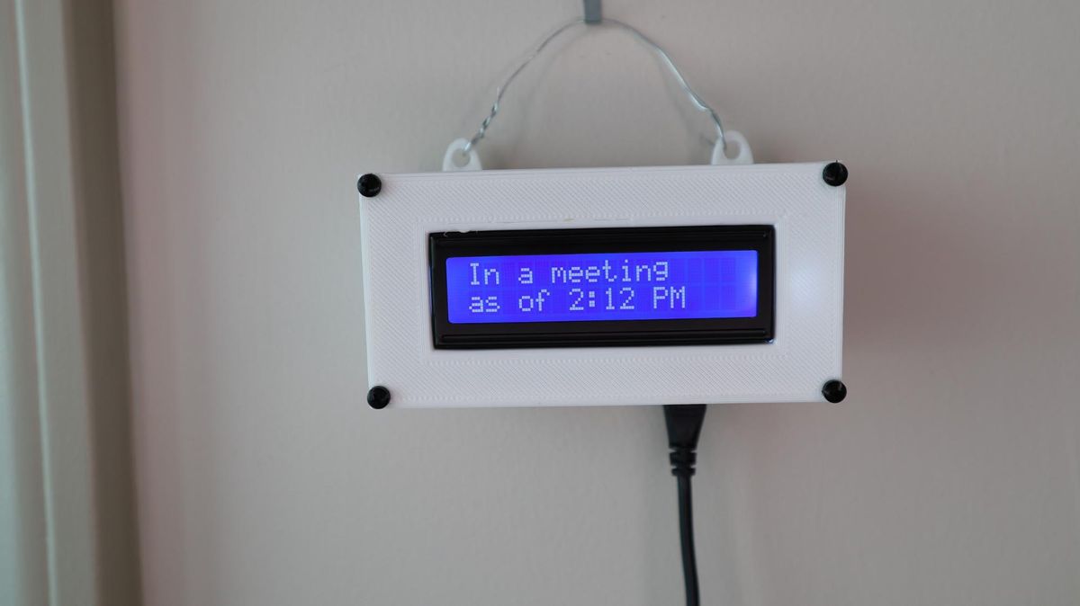 How to Make a Raspberry Pi Work-From-Home Status Indicator | Tom's Hardware