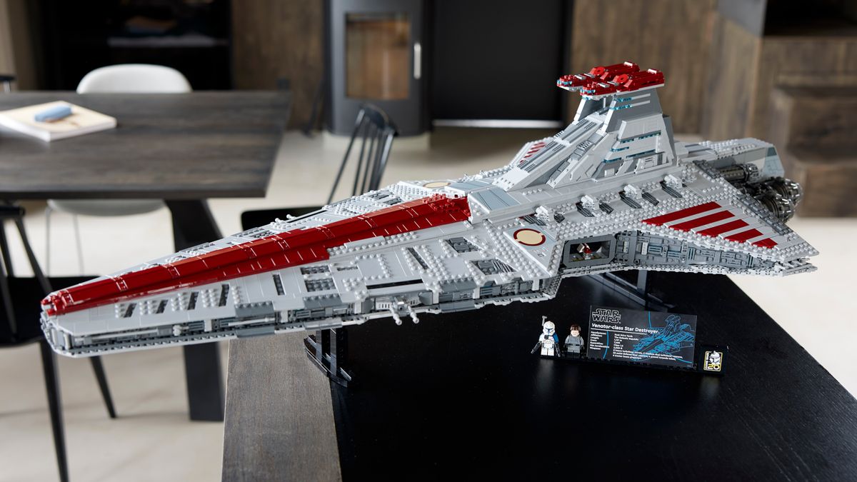 New Venator is one of the biggest Lego Star Wars kits to date | GamesRadar+
