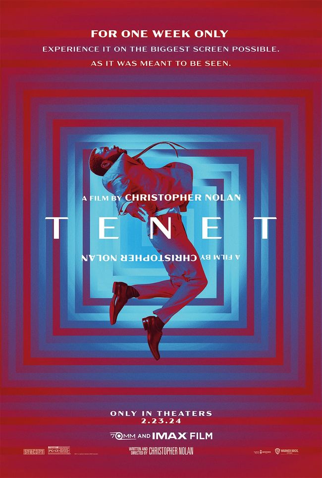The new Tenet poster has restored my faith in poster design | Creative Bloq