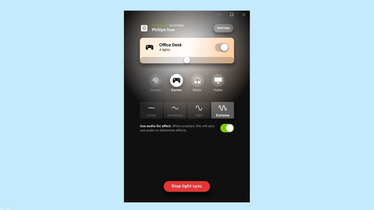 How to use Philips Hue Sync with your smart lights on PC or Mac | Tom's ...
