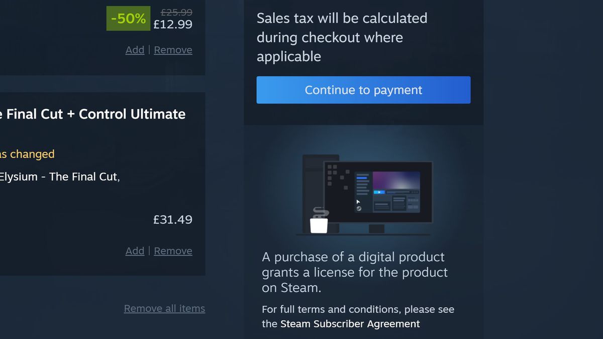Steam now confirms you're buying a license, not a game — here’s why ...