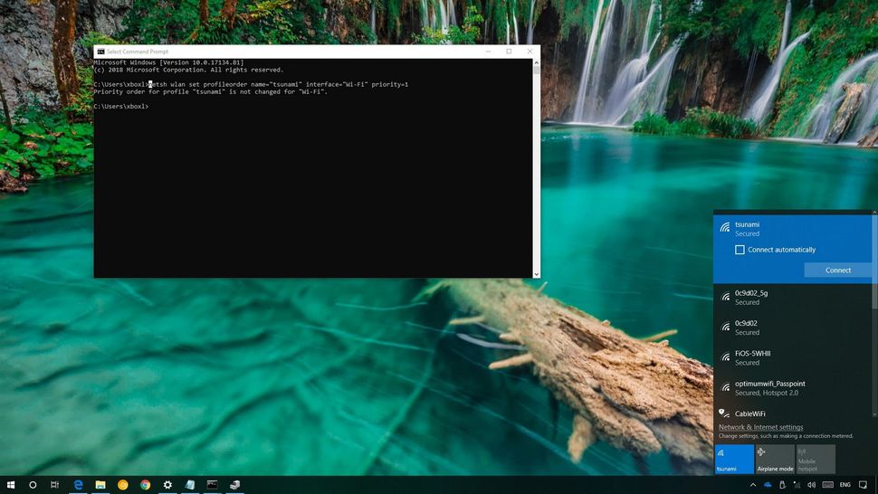 How to change Wi-Fi network connections priority order on Windows 10 ...