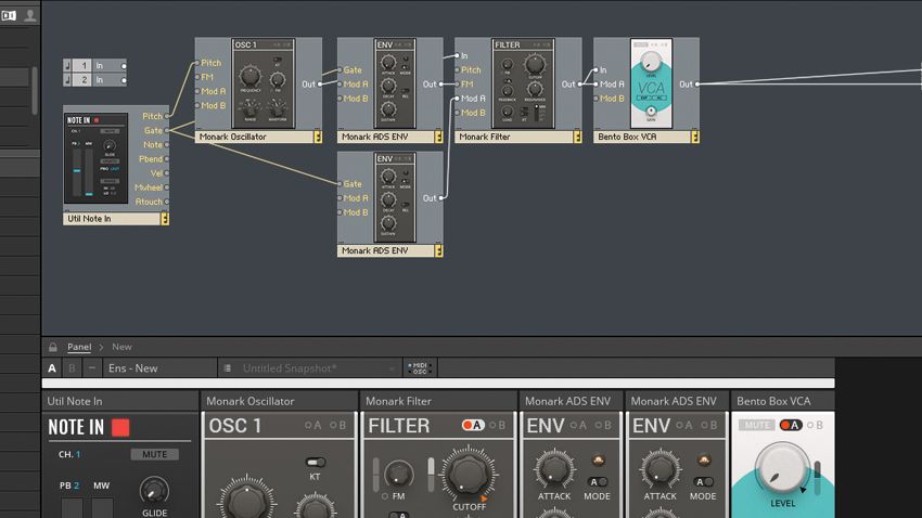 How to create a modular lead line using Reaktor Blocks | MusicRadar