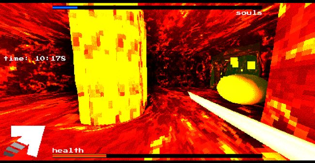 Hell is murderous geometry in free roguelite action game Hells Divide | PC Gamer