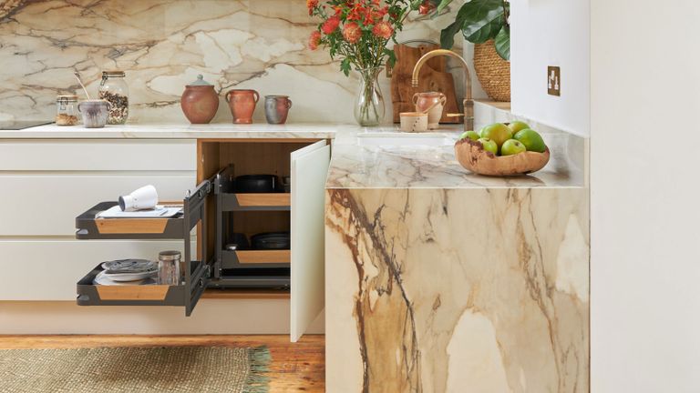 How to organize corner cabinets: 8 tips organizers love | Homes and Gardens