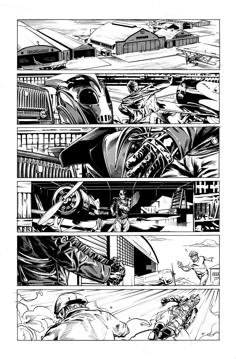 The Rocketeer suits up again for The Great Race by Stephen Mooney ...