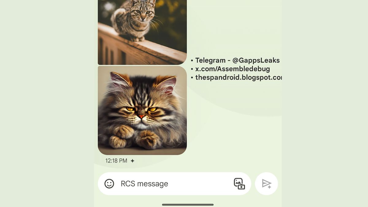 This is what Gemini AI in Google Messages may look like | TechRadar
