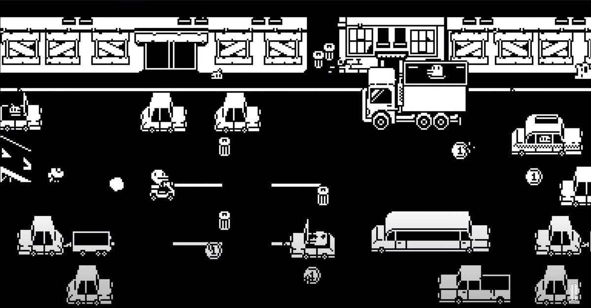 Minit gets a sidescrolling racer offshoot with Minit Fun Racer | PC Gamer