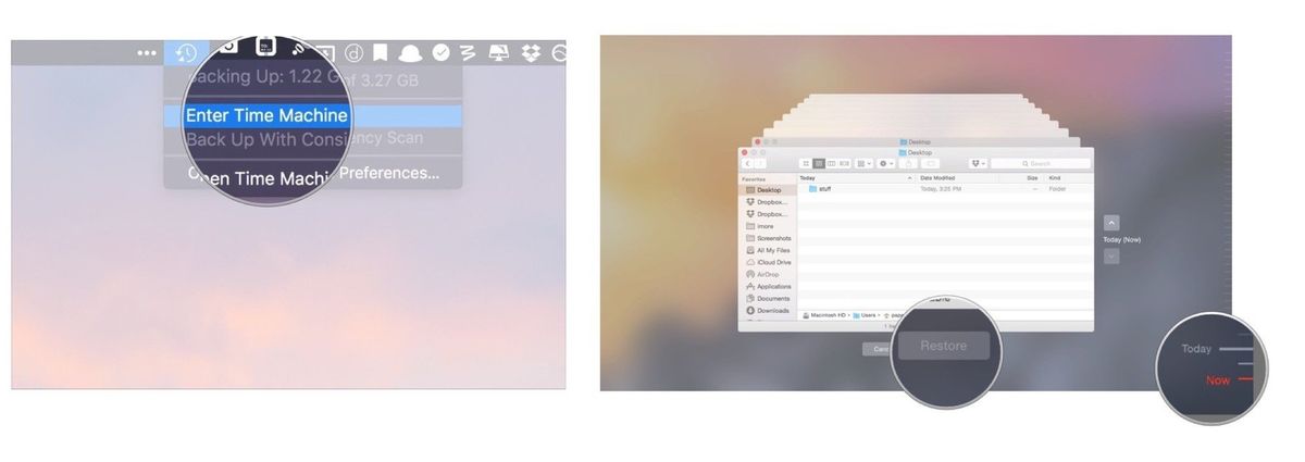 How to restore individual files from a Time Machine backup | iMore