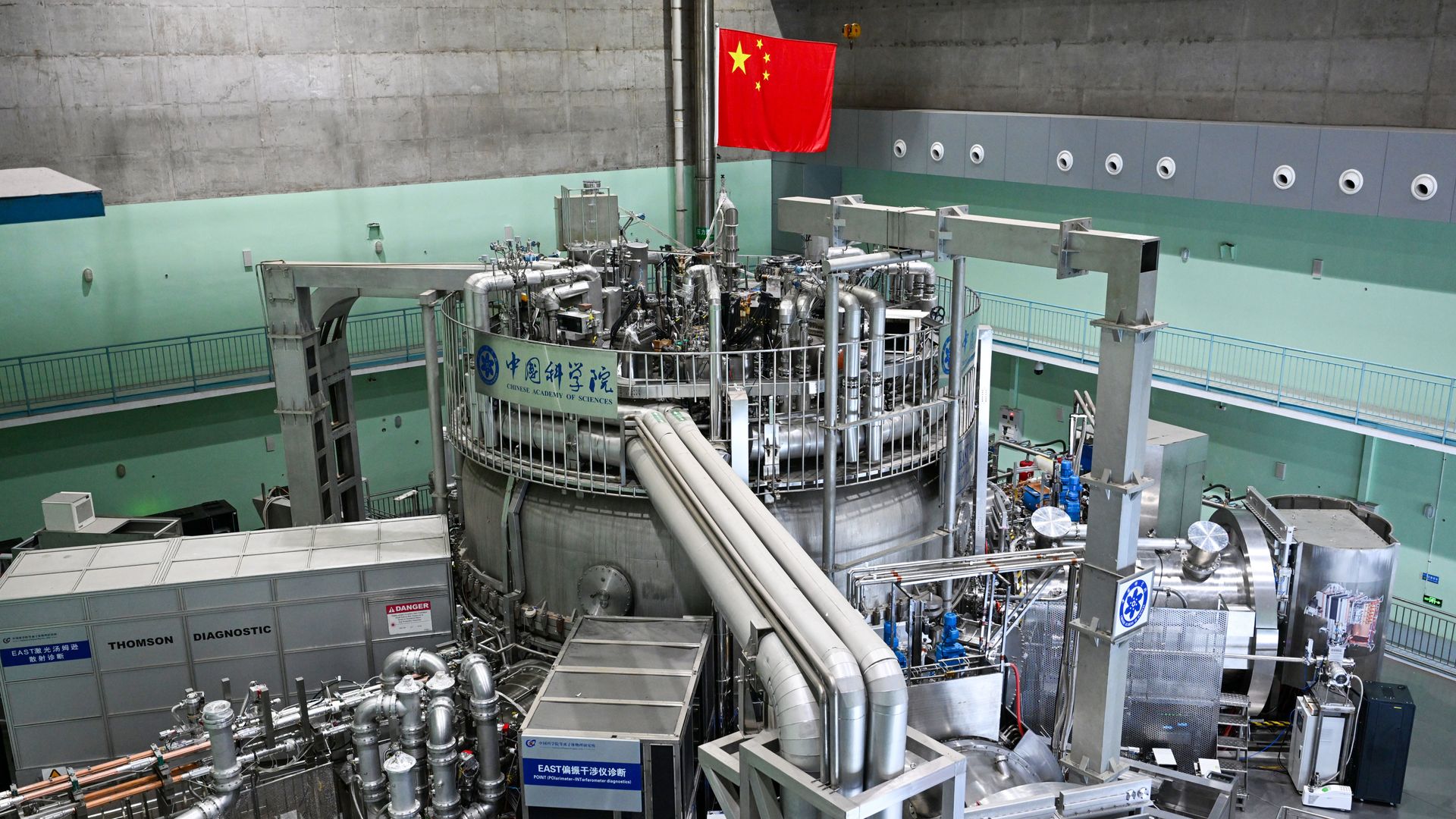 China's 'artificial sun' shatters nuclear fusion record by generating steady loop of plasma for ...