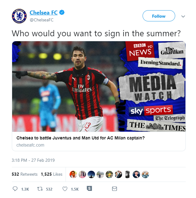 Chelsea tweet met with anger from fans amid transfer ban appeal ...