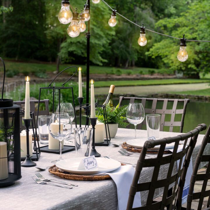 10 string light ideas for backyards you must try out | Livingetc