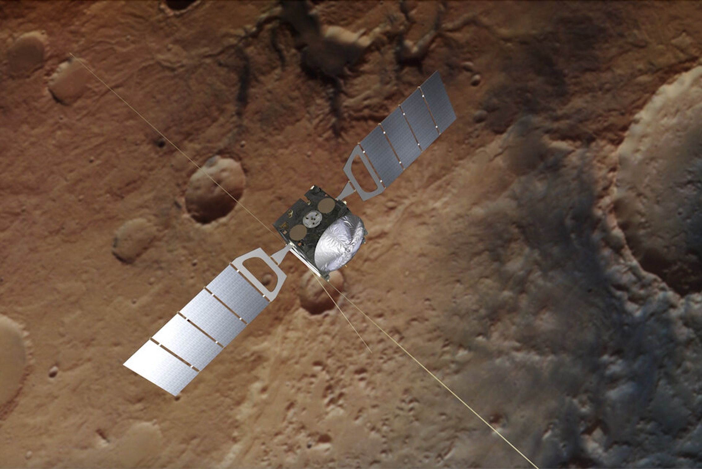 Watch live views of Mars from a European probe in a 1st-of-its-kind ...