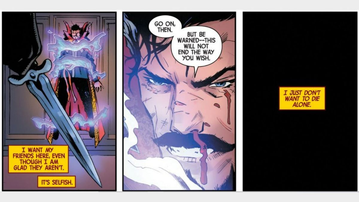 How Doctor Strange died, and a younger version stepped up to solve his ...