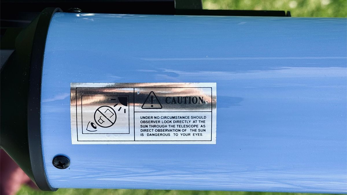 iOptron 80mm White Light Solar Scope review | Space
