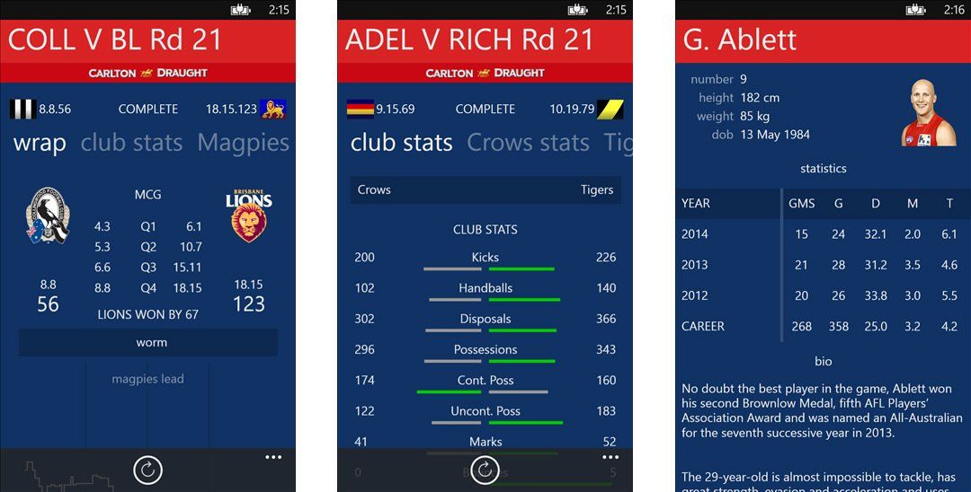 New AFL Live app brings live Australian Football League matches to your ...