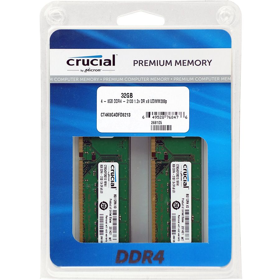 Crucial CT4K8G4DFD8213 DDR4 Memory Review