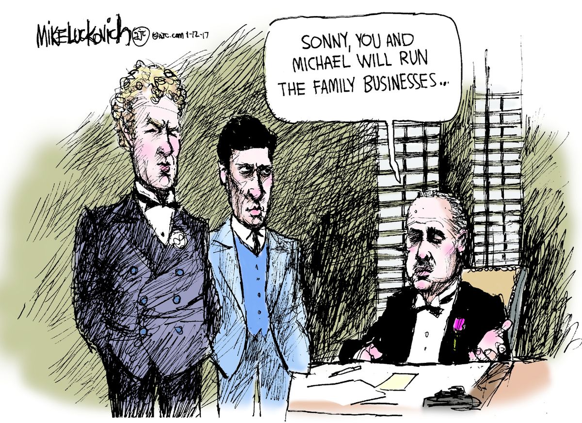 Political cartoon U.S. family business legacy | The Week