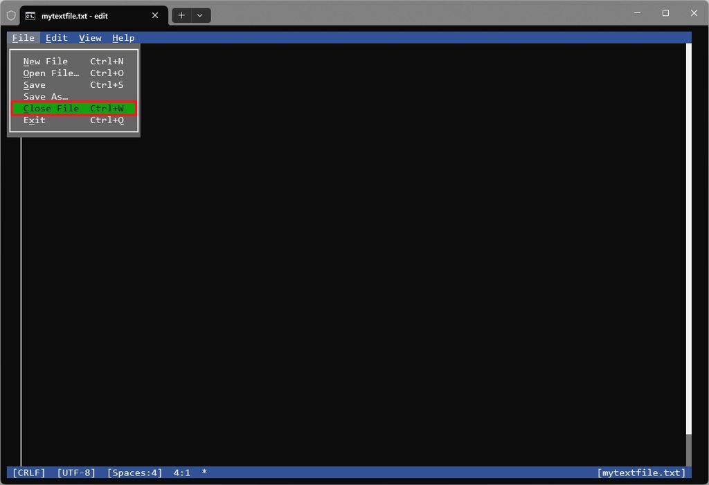 How to edit text files directly from Command Prompt and PowerShell on ...