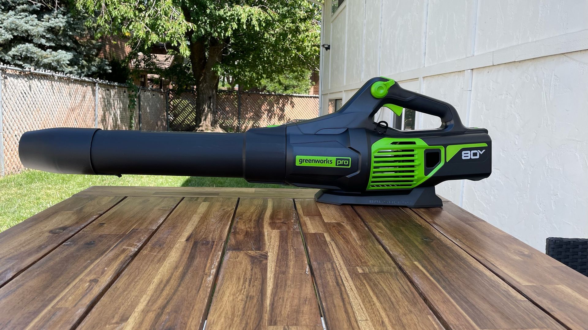 Greenworks Pro 80V review: a powerful, adjustable cordless leaf blower | Top Ten Reviews