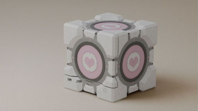 Steam Machine can transform into Portal Companion Cube with custom skin ...