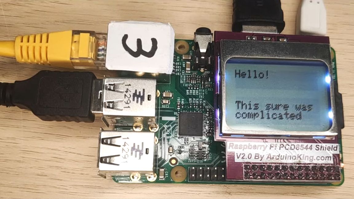 Nokia Cell Phone Screen Finds Second Life as Raspberry Pi Shield | Tom ...