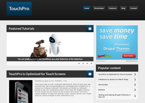 20 top-quality free Drupal themes | Creative Bloq