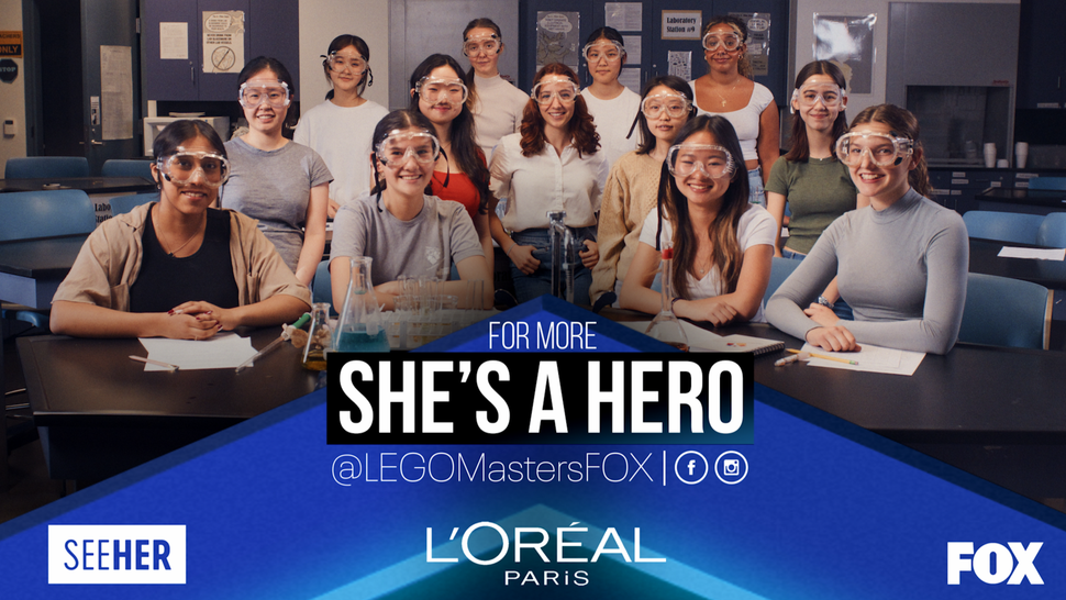 Fox’s ‘She’s a Hero’ Campaign’ Returns During ‘Lego Masters’ | Next TV