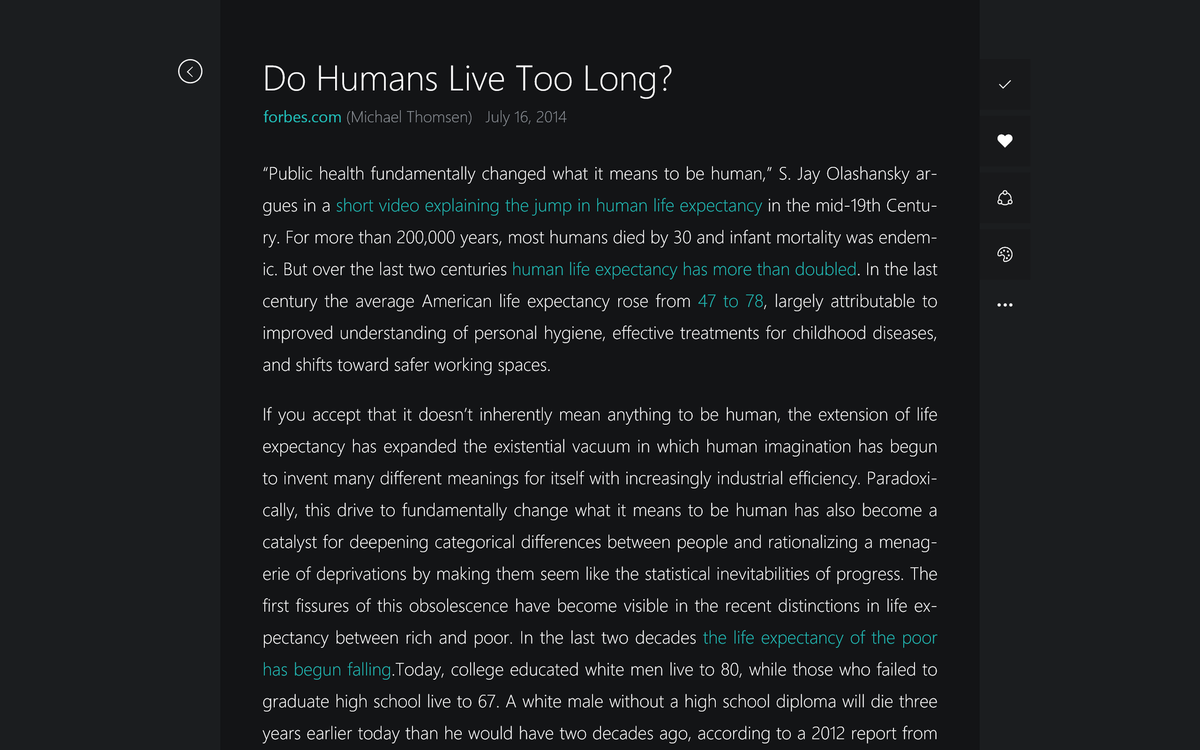 Read that article later with Poki for Pocket, now available for Windows ...