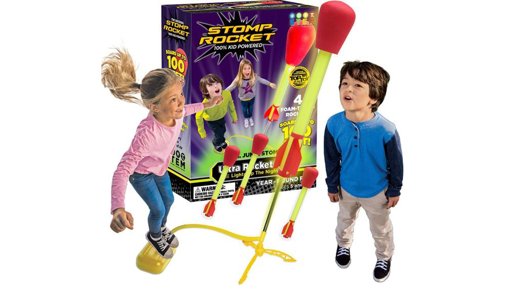 These easy-to-use water and stomp rockets are up to 29% off for Prime ...