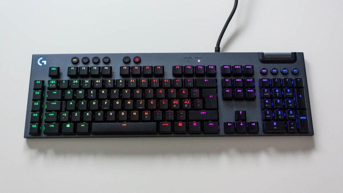 Logitech G815 Lightsync RGB - recension | TechRadar