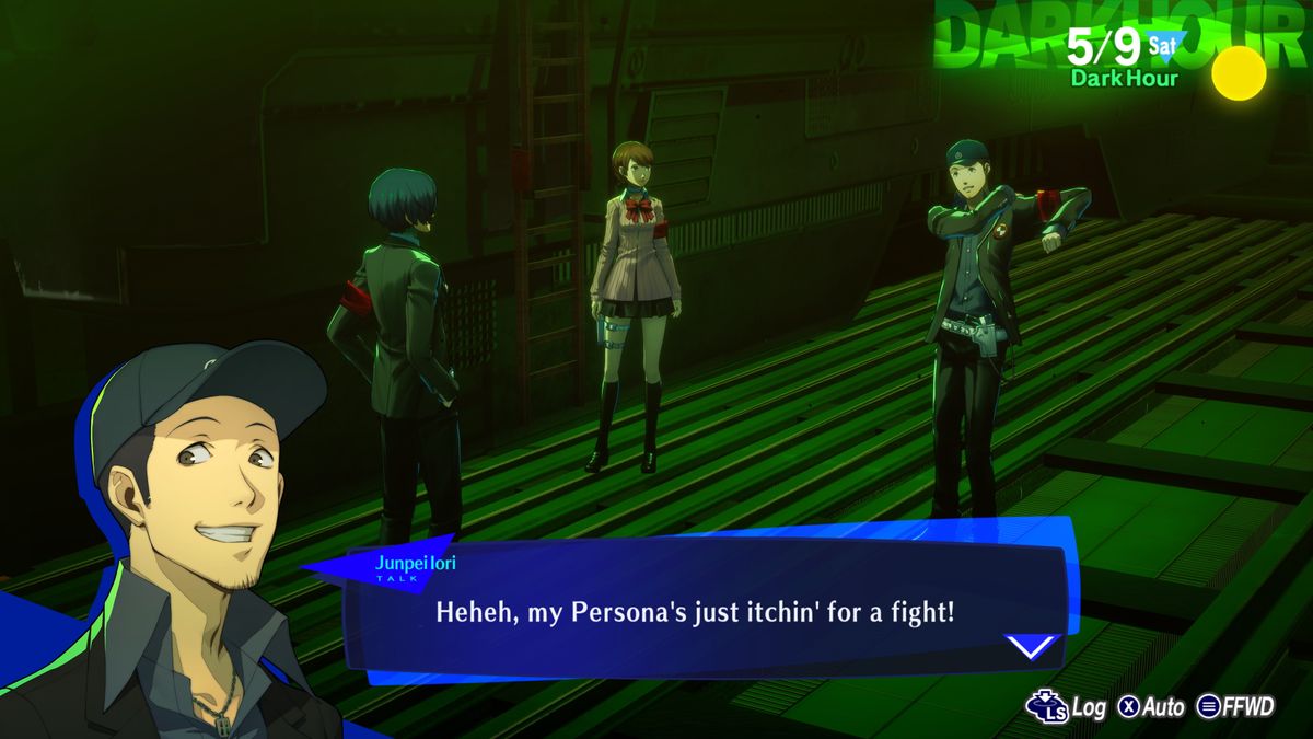 Persona 3 Reload is my first JRPG and I'm fast-forwarding through all ...