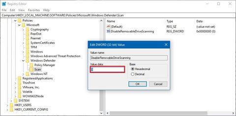 How to make Windows Defender Antivirus scan external drives for malware ...