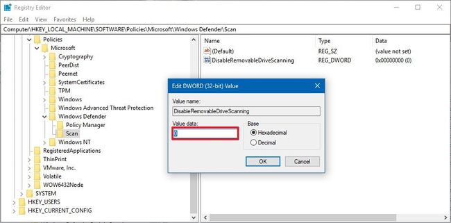 How to make Windows Defender Antivirus scan external drives for malware ...