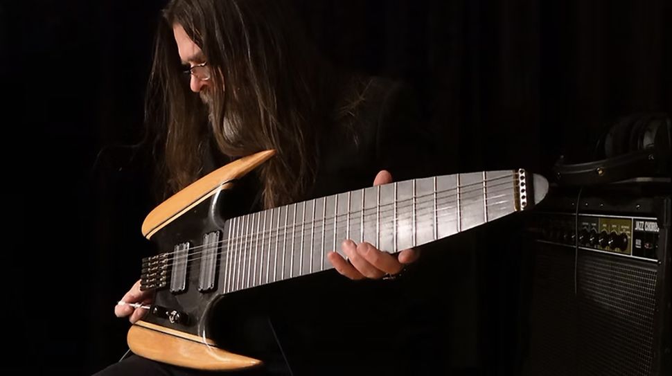 The VP-1 Dark Fang introduces ‘outward string bending’ | Guitar World