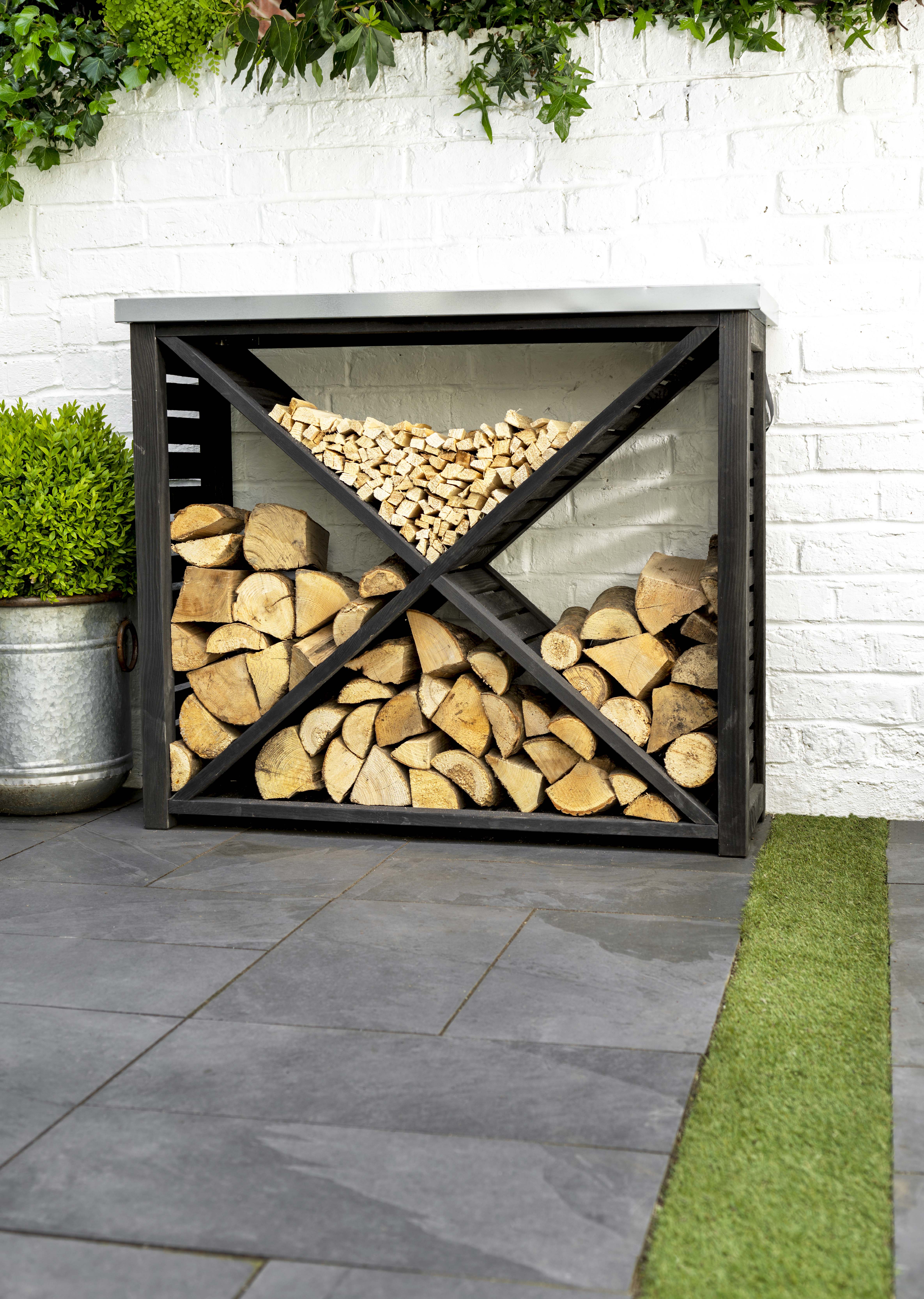 Log Store Ideas: Creative Storage for Your Home and Garden | Homebuilding