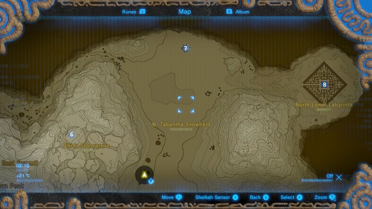 Legend of Zelda: Breath of the Wild: Shrine solutions: Hebra Tower ...