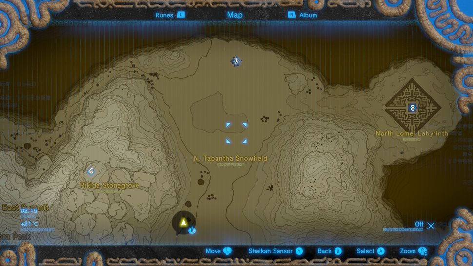 Legend of Zelda: Breath of the Wild: Shrine solutions: Hebra Tower ...
