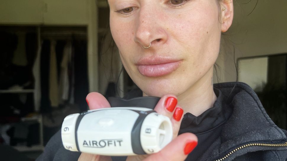 I used a Respiratory Muscle Training (RMT) Device for 14 days to ...