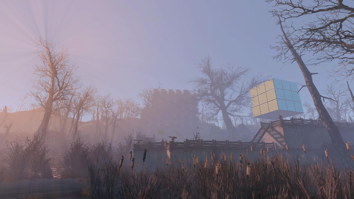 Someone built a giant Rubik's Cube in Fallout 4 | PC Gamer