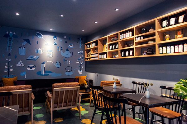 Stylish tea shop branding blends emotion with information | Creative Bloq