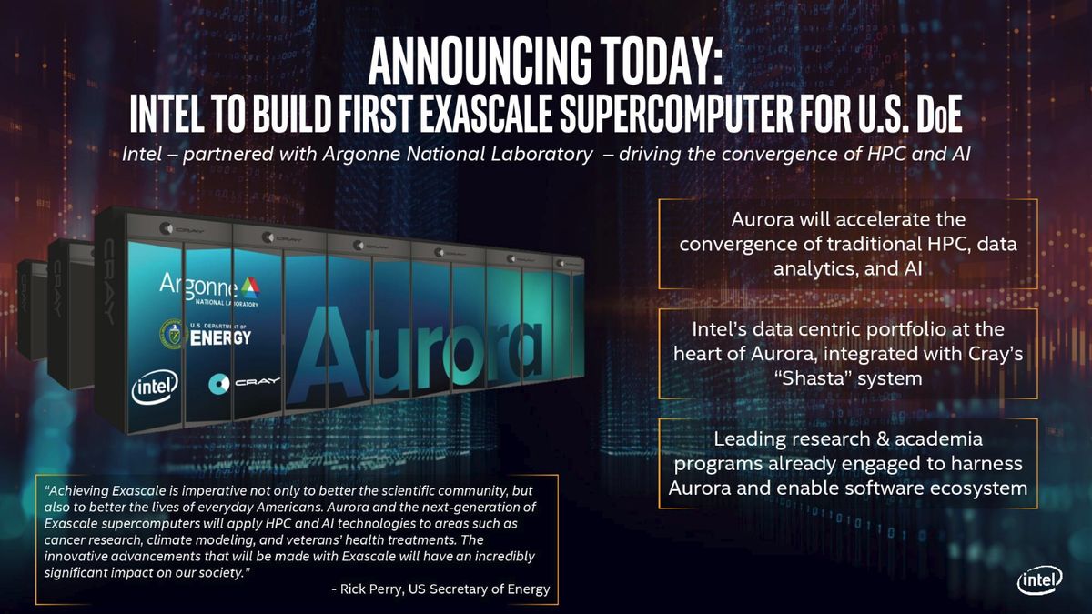 Intel's Xe Graphics Architecture to Power World's First Exascale ...