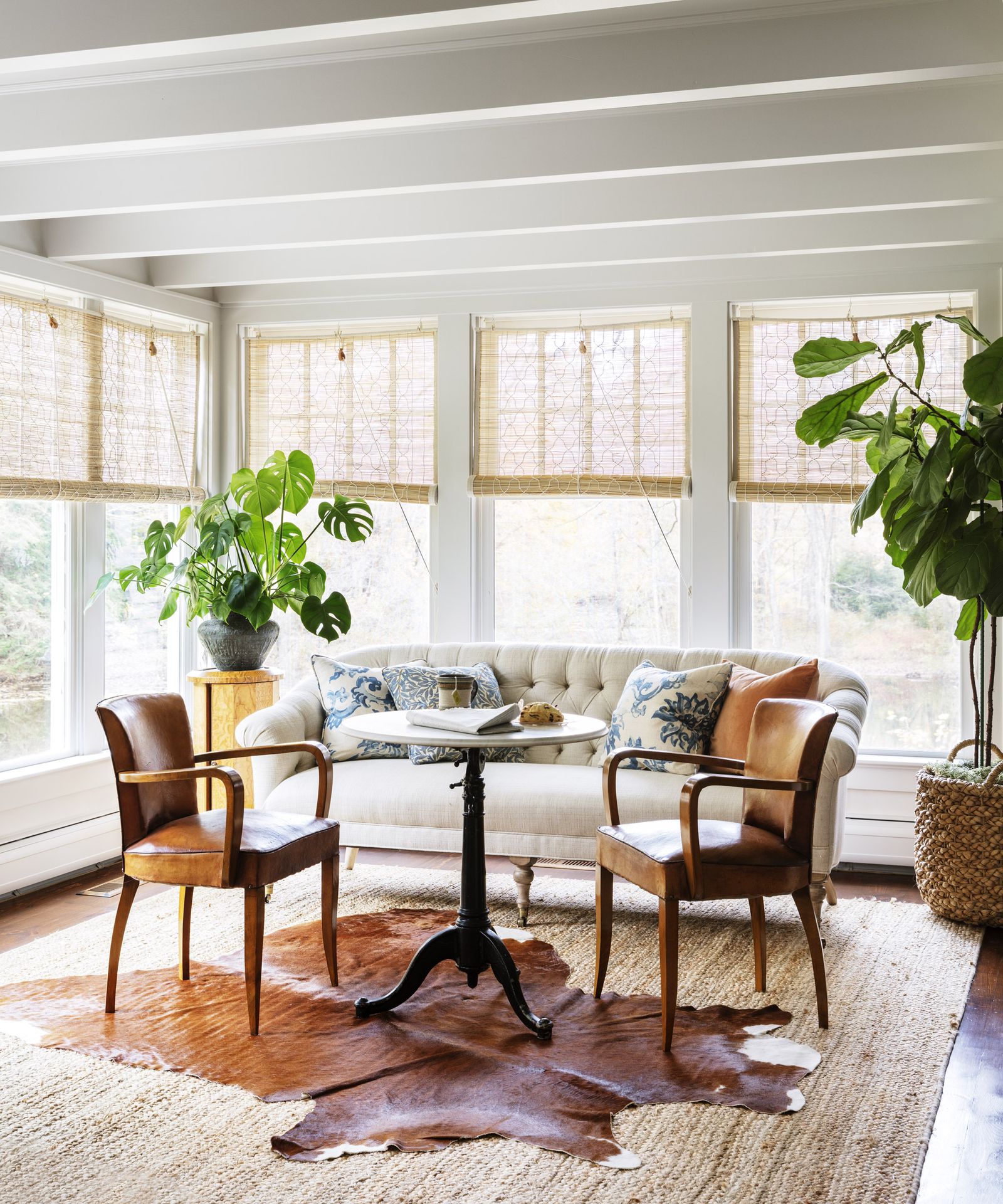 Take a tour of this elegant riverside farmhouse in Connecticut | Homes ...